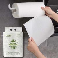 China High quality Standard size Unbleached eco pulp paper roll disposable kitchen towel paper for sale