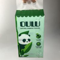 China Wholesale Custom Logo practical recyclable skin friendly bamboo soft 2 ply facial tissue for sale
