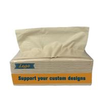 China Wholesale Custom Logo practical recyclable skin friendly bamboo soft 2 ply facial tissue for sale