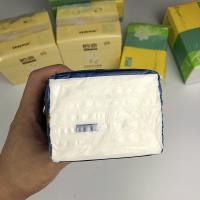China High quality affordable soft pack bamboo pulp white facial on face use tissue paper for sale