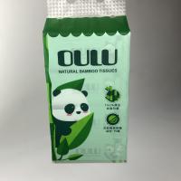 China High quality affordable soft pack bamboo pulp white facial on face use tissue paper for sale