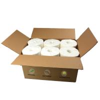 China Comfortable custom design 100% virgin bamboo pulp quality Diamond patterntoilet paper for sale