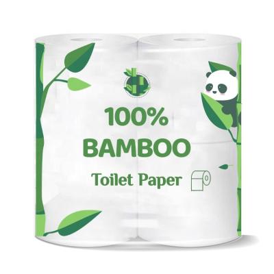 China Hot Selling Custom Eco Friendly Good Quality Wood Pulp Soft Touch Personal Hygeine Toilete Paper Roll for sale