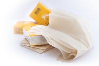China Hot sale cheap convenient travel pliant multilayer unbleached travel bamboo facial tissue for sale