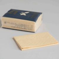 China Strong water absorption virgin bamboo pulp pocket facial soft tissue paper for sale