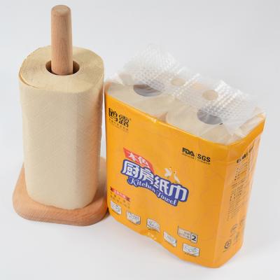 China High quality Customized white Wood color kitchen pro tissue towel paper roll for sale