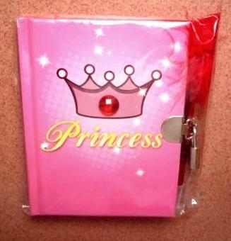 China Diary book with lock and pen for sale