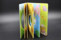 China Board book with glitter and diecut windows for sale