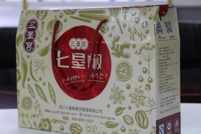 China paper bags with ropes for sale