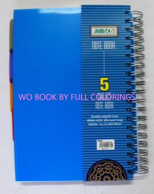 China WO and spiral books printin for sale
