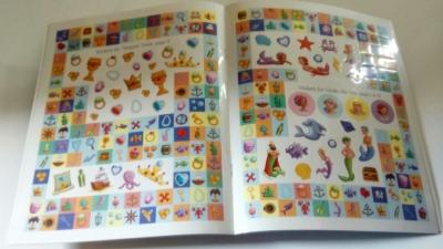 China Cartoon Sticker books for Kids for sale