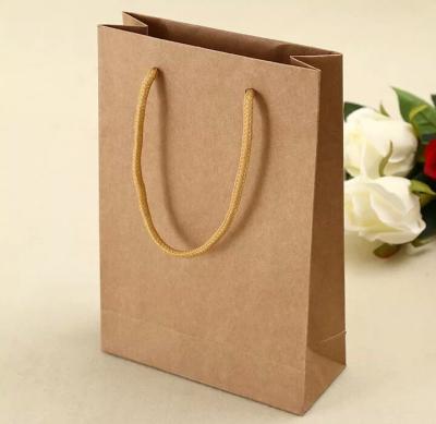 China 2016 Cheap customized brown kraft paper bag wholesale/brown kraft bags for sale