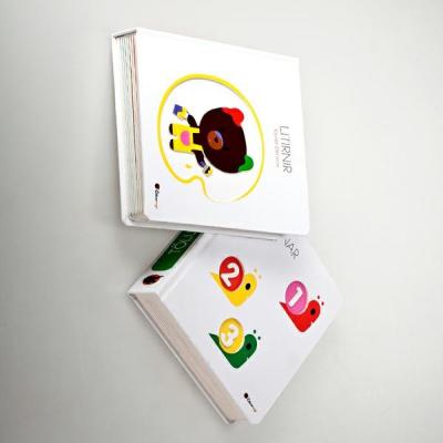 China Chilrens Board Book with Flap and Revolving Spacer for sale