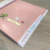 China custom hardcover book printing, Sticker book,activity book,rainbow color glitter, hardcover book printing services for sale