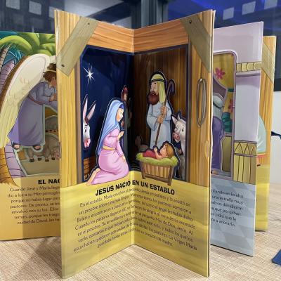 China Best selling full color pop up children book,3D book,Eco-friendly China Pop Up Board Book children Printing Publisher for sale