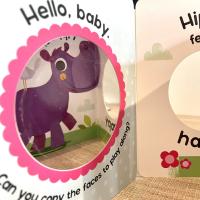 China Board book with mirror,toy book,kids book,children book,toy book for sale