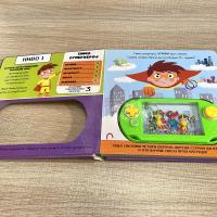 China Board book with recreational machines,toy book,kids book,children book for sale