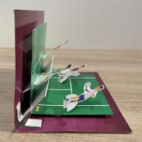 China Best selling full color pop up card,birthday card,Christmas card,toy card, for sale
