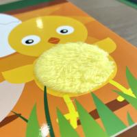 China Touch and feel book,Board book with glitter and flap,Lift Flap Books,Cards Flip Flap Book For Kids for sale