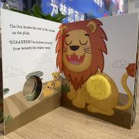 China Touch and feel book,Board book with glitter and flap,Lift Flap Books,Cards Flip Flap Book For Kids for sale