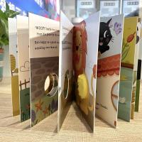 China Touch and feel book,Board book with glitter and flap,Lift Flap Books,Cards Flip Flap Book For Kids for sale