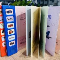 China Book with music box, button book,customized buttons sound book,Music education book for sale