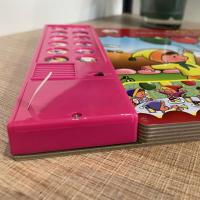 China Book with music box, button book,customized buttons sound book,Music education book for sale