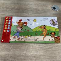 China Book with music box, button book,customized buttons sound book,Music education book for sale