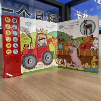 China Book with music box, button book,customized buttons sound book,Music education book for sale