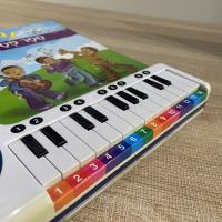 China Piano book,book with music box, button book,customized buttons sound book,Music education book for sale