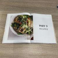 China Hardcover book, hard cover, hard back, hard bound, case bound,cookbook for sale