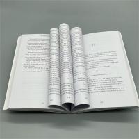 China 2024 Hot Sale High Quality Hardcover / Softcover Black White Novel Book Printing Services for sale