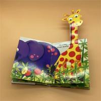 China Custom Factory Export Children Interesting Pop-up Board Book Hardcover Book Printing Service for sale