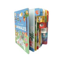 China Custom Best Price Content Printing Kids Learning Children Index Board Book Printing Services for sale