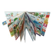 China Custom Best Price Content Printing Kids Learning Children Index Board Book Printing Services for sale