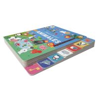 China Custom Best Price Content Printing Kids Learning Children Index Board Book Printing Services for sale