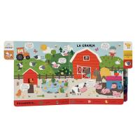 China Custom Best Price Content Printing Kids Learning Children Index Board Book Printing Services for sale