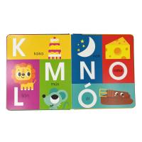 China Wholesale Custom Best Quality Personalized Children Kids English Alphabet Book Hardcover Board Book Printing Service for sale