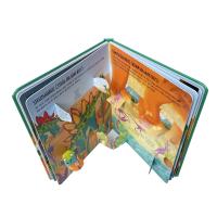 China Wholesale Custom Print Children Kids Baby Preschool Activity Dinosaur Learning Binder Busy Toy Board Book Printing Servi for sale