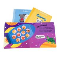 China Wholesale High Quality Custom Children Kids Early Learning Board Book Publishing Book Printing Services Offset Printing for sale