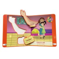 China Wholesale Best Price Custom EVA Foam Special Shape Children Early Learning Puzzle Toy Board Book Printing Services for sale