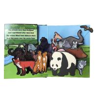 China Custom Children Story English 3D Pop-up Book Printing Service Kids Pop up Books for Children Kids Learning for sale