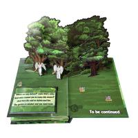 China Custom Children Story English 3D Pop-up Book Printing Service Kids Pop up Books for Children Kids Learning for sale