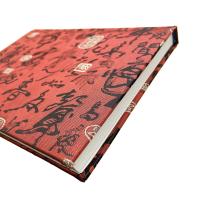 China Wholesale High-Quality Fashion Silk Cover Hardcover Book Notebook Printing Service for sale