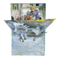 China Best selling full color pop up children book,3D book,Eco-friendly China Pop Up Board Book children Printing Publisher for sale