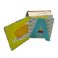 China 2024 Hot Sale Children Early Learning Board Book Kids Alpha Book Printing for sale