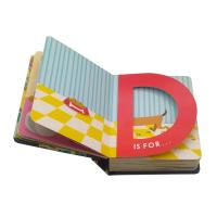 China 2024 Hot Sale Children Early Learning Board Book Kids Learning Alpha Book Printing Services for sale