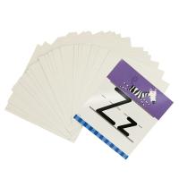 China Customized Cheap English Word Learning Card Children Alphabet Learning Early Educational Paper Card Kids Flash Cards for sale