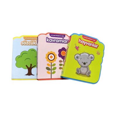 China Factory Custom Special Shape EVA Foam Children Early Learning Board Book Printing for sale
