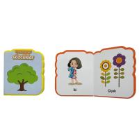China Factory Custom Special Shape EVA Foam Children Early Learning Board Book Printing for sale
